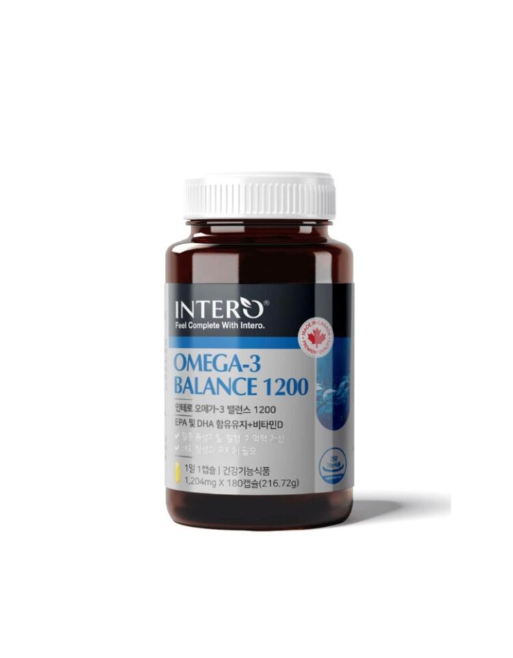 Viên Uống Omega-3 Intero Hàn Quốc - Nin Beauty